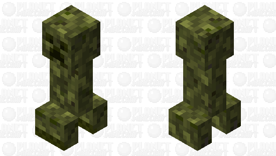 Swamp Creeper Minecraft Mob Skin