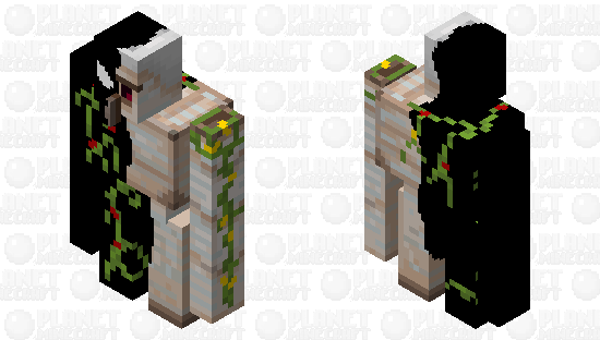 Venomized iron golem Minecraft Mob Skin