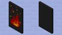fire cape Minecraft Mob Skin
