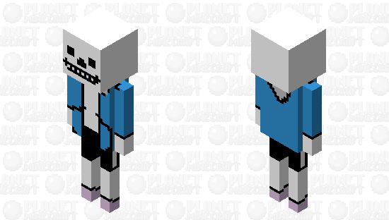 Sans undertale Minecraft Mob Skin