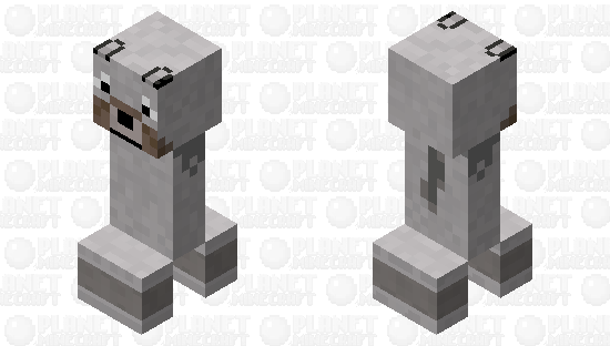 Wolf creeper Minecraft Mob Skin