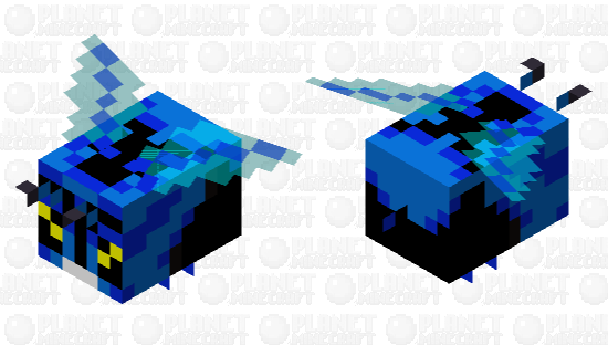 Blue Beetle (DC Comics) Minecraft Mob Skin