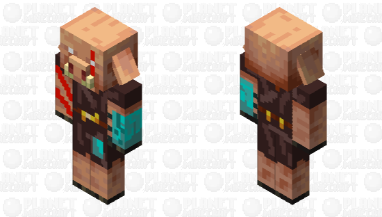 The General Piglin Brute That Loved Diamonds Minecraft Mob Skin