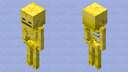 Golden Skeleton Minecraft Mob Skin
