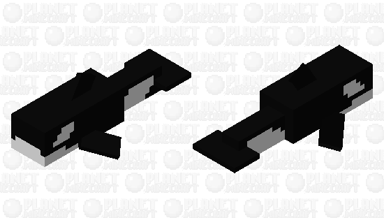 Orca Whale Minecraft Mob Skin