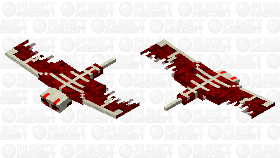 Skeleton Phantom Minecraft Mob Skin