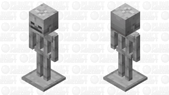 Skeleton stand Minecraft Mob Skin