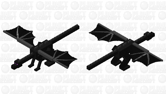 Ender Dragon remastered Minecraft Mob Skin