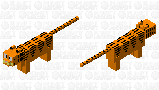 Garfield the Cat Minecraft Mob Skin