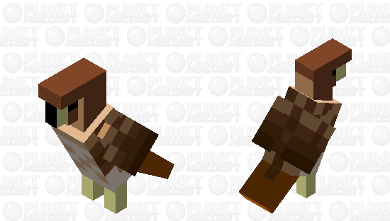 Red-Tailed Hawk Minecraft Mob Skin