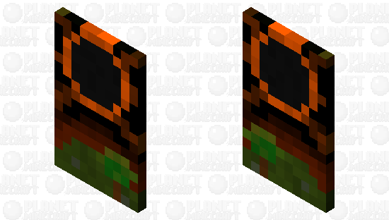 Solar eclipse Cape Minecraft Mob Skin