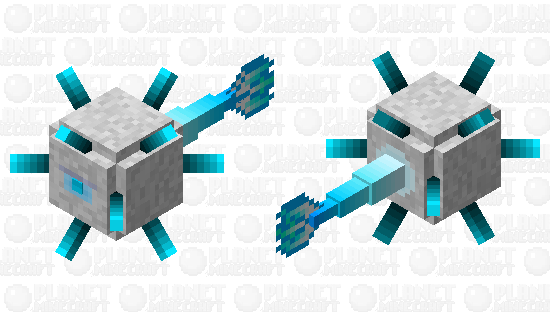 Ice Guardian Minecraft Mob Skin