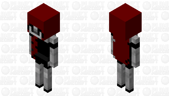 skeleton dead girl Minecraft Mob Skin