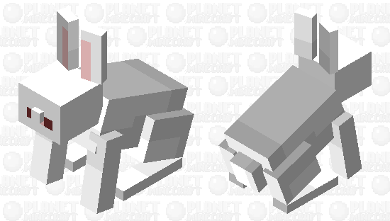 Bunny Minecraft Mob Skin