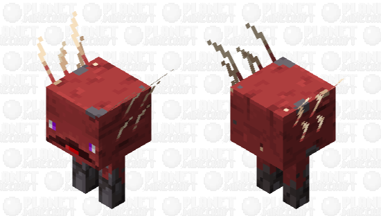 Better Strider Minecraft Mob Skin