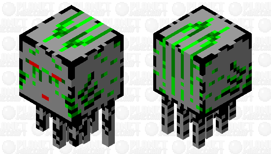 Robot Ghast Minecraft Mob Skin
