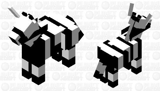 zebra Minecraft Mob Skin