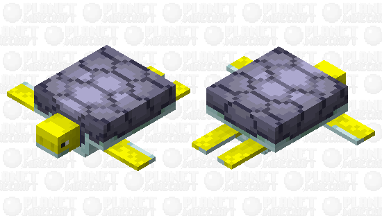 Recolored Turtle Minecraft Mob Skin