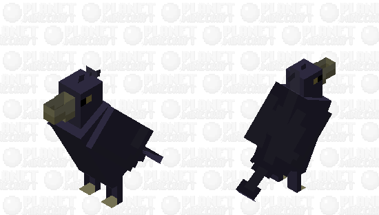 Microraptor (dino and archaeopteryx variant. Mineozoic. ) Minecraft Mob ...