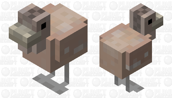 Female Pheasant. Minecraft Mob Skin