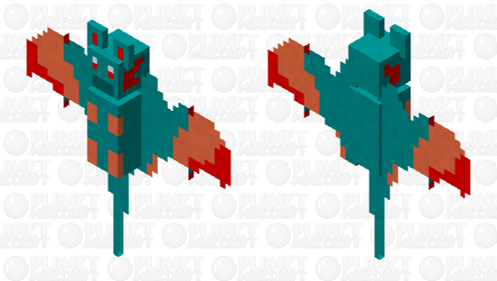 Wings of fire Glory as bat Minecraft Mob Skin