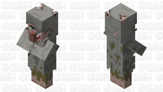 Cave Villager Minecraft Mob Skin