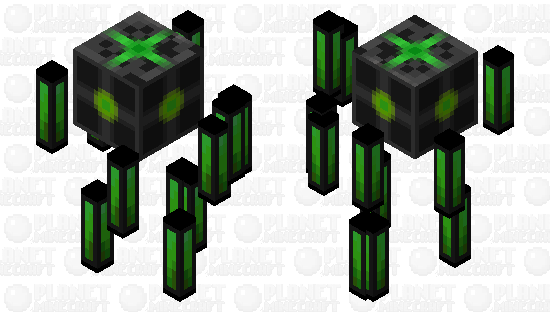 Borg Assimilated Blaze Minecraft Mob Skin