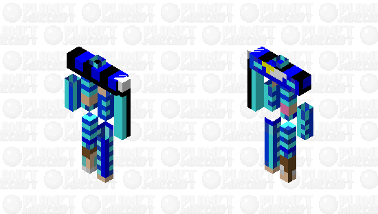 Lightning youtube Minecraft Mob Skin