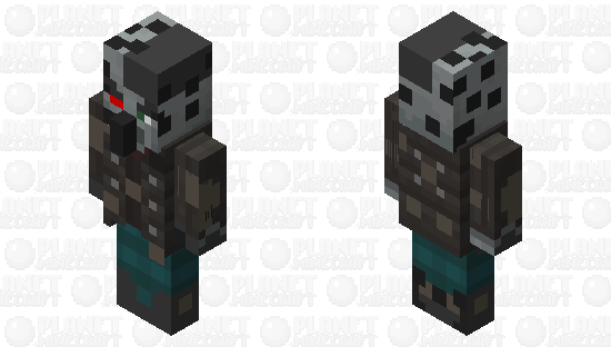 Withered Vindicator (Robot) Minecraft Mob Skin