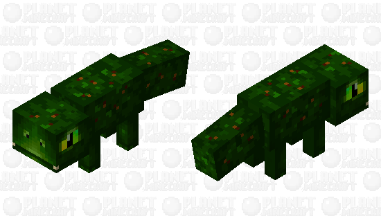 Prehistoric gecko (java) Minecraft Mob Skin