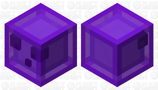 Purple Slime Minecraft Mob Skin