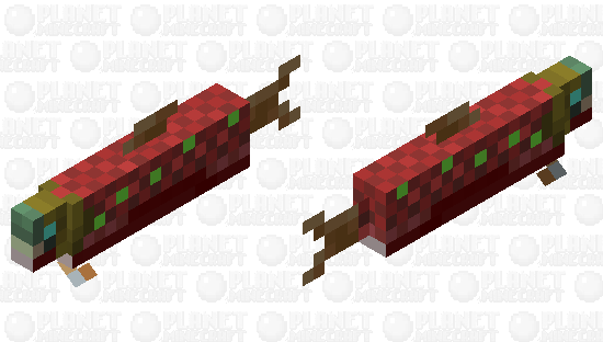 Salmon Minecraft Mob Skin