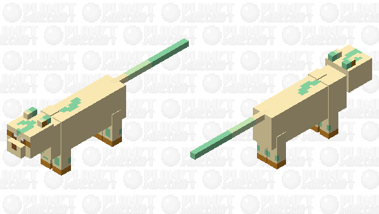 Leafeon Minecraft Mob Skin