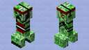 Tri-colour Collie Minecraft Mob Skin