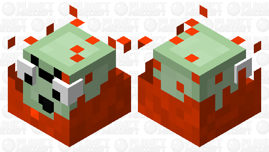 The fired spirit Minecraft Mob Skin