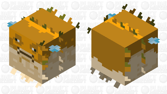 Refract Pufferfish Minecraft Mob Skin