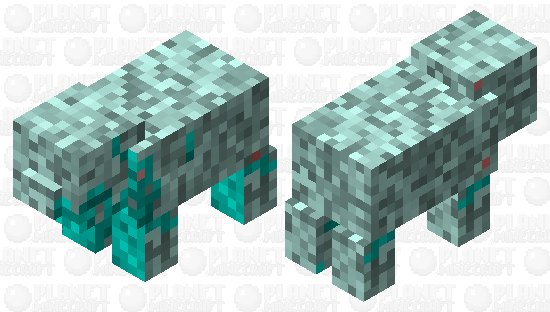 Stone pig Minecraft Mob Skin