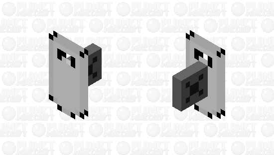 White shield Minecraft Mob Skin