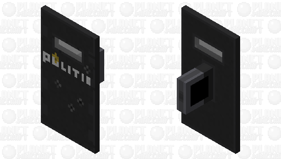 politie/dsi schild Minecraft Mob Skin