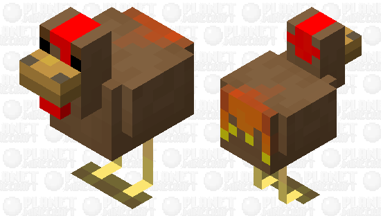 Rooster Minecraft Mob Skin