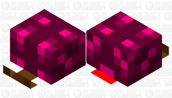 Infected brain Minecraft Mob Skin