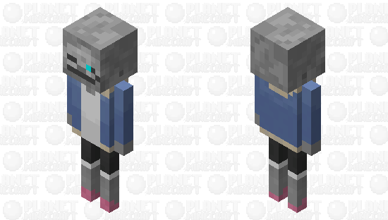 Sans Minecraft Mob Skin