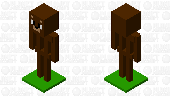Bear armor stand🐻 Minecraft Mob Skin