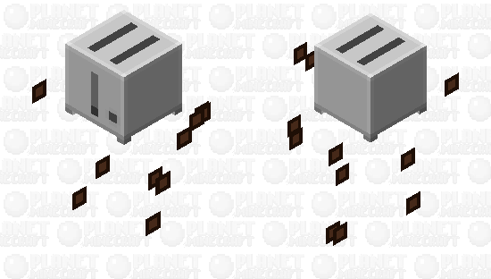 Death Toaster Minecraft Mob Skin
