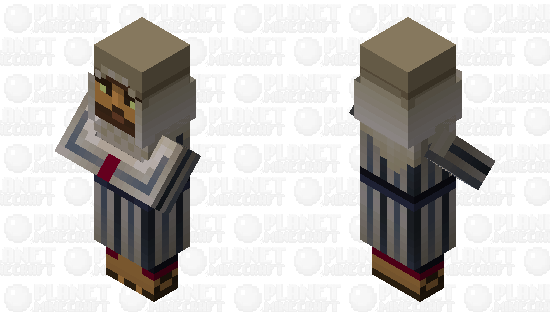 Muslim Villager Minecraft Mob Skin