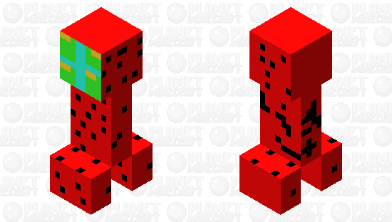 scary creeper Minecraft Mob Skin