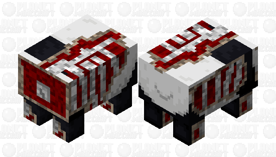 dead panda... Minecraft Mob Skin