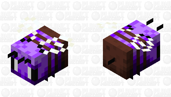 purple gee Minecraft Mob Skin