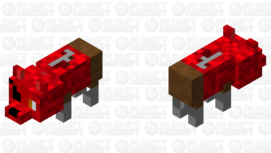Foxy Minecraft Mob Skin
