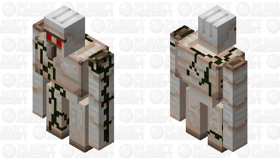 hypnotized iron golem(lord Skyler's servant) Minecraft Mob Skin